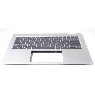 Cina M03444-001 Laptop Palmrest Keyboard Assembly Argento per HP ProbookX360 435 G7 in vendita