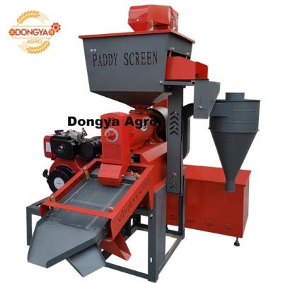 China YIFENG AGRO Commercial diesel Engine Rice Mill Machine with Lifter for sale