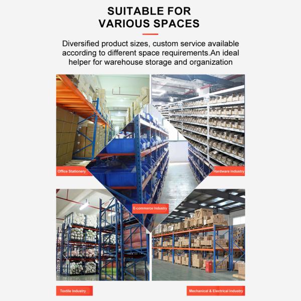 Quality Custom Heavy Duty Rack Steel Pallet Racking Adjustable Beam Type For Factory for sale