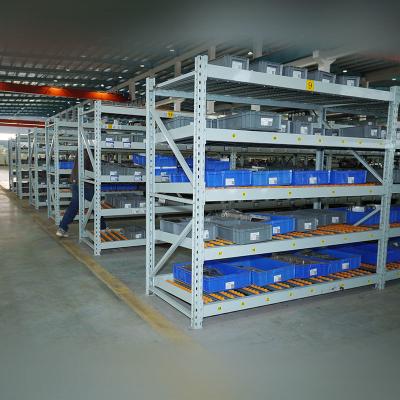 China Standard Gravity Flow Shelving ISO Certified FIFO Shelving For Global Warehouse\ for sale