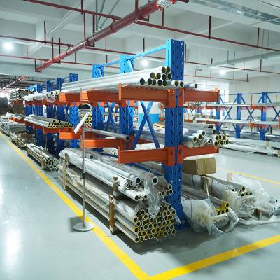 China Standard Cantilever Rack Shelf Industrial Cantilever Shelving For Pipe Profile Storage for sale