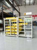 China Vertical Drawer Sheet Rack, Upright Pull-out Plate Storage System for Space Saving Warehouse for sale