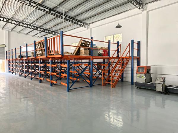 Quality E Commerce Warehouse Mezzanine Rack Integrated Storage And Sorting for sale
