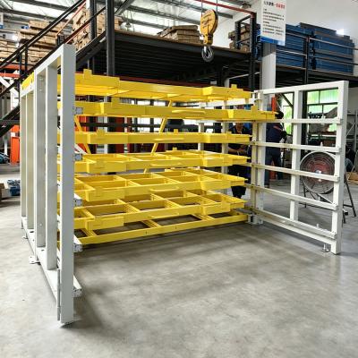 China 3D High-Density Drawer Board Storage System, Vertical Warehouse Sheet Metal Rack for Capacity Upgrade for sale
