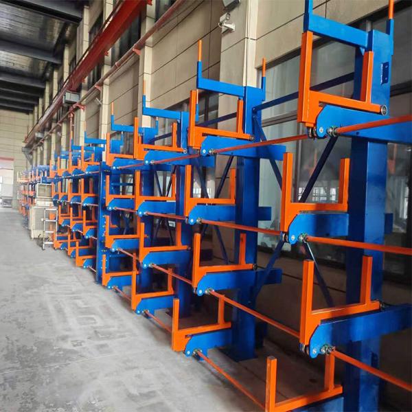 Quality Weatherproof Anti Rust Cantilever Roll Out Racking Corrosion Resistant for sale