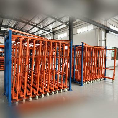 China Weatherproof Vertical Sheet Metal Rack Outdoor Anti Rust For Open Yard for sale