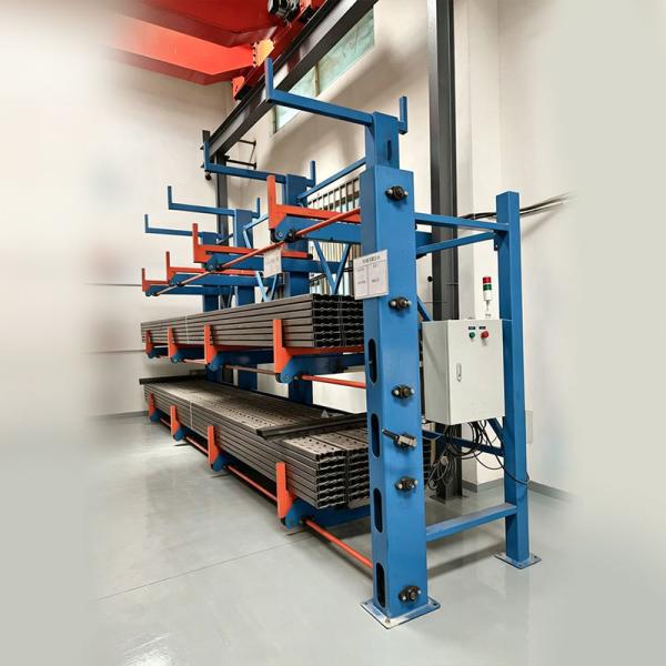 Quality Motorized Dual Side Adjustable Cantilever Racking Automatic Retractable Arm for sale