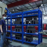 China Vertical Space Saving Mould Tool Racking High Density Mold Shelving For Warehouse for sale