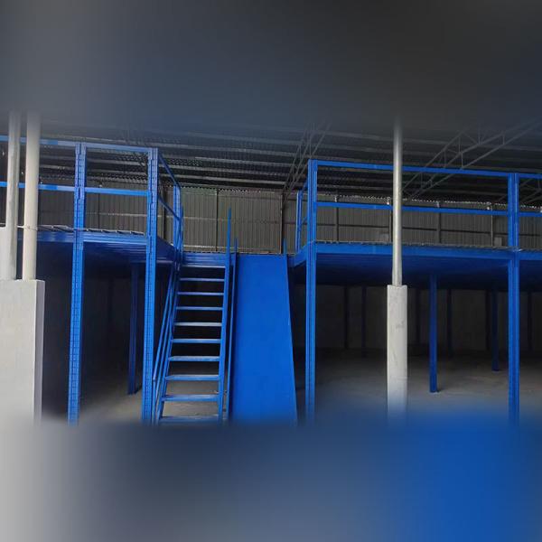 Quality Full Safety Protection Steel Mezzanine Racks Anti Fall Industrial Steel Mezzanine Platform for sale