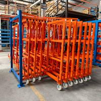 China Extra Height Single Side Roll Out Sheet Metal Rack For Oversize Slabs for sale
