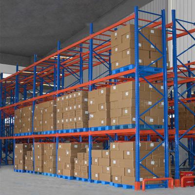 China High Bay Heavy Duty Rack Vertical High Rise Industrial Storage Racking For Warehouse Space Expansion for sale
