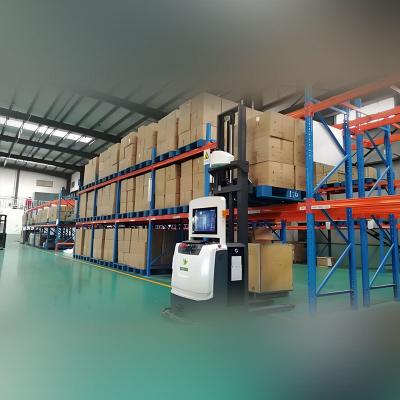 China AGV Automated Compatible Heavy Duty Rack For Unmanned Intelligent Warehouse for sale