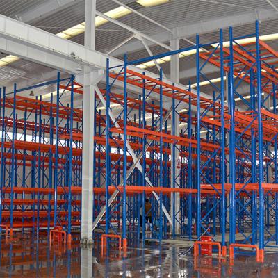 China Bulk Drum Specialized Heavy Pallet Rack Customized Barrel Storage System For Chemical Liquid Warehouse for sale