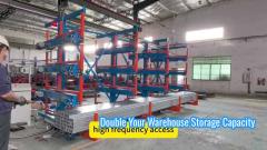Adjustable Telescopic Cantilever Storage Rack