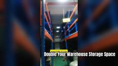 Heavy Duty Industrial Mezzanine Shelving, High Load Bearing Steel Mezzanine Floor for Factory Storag