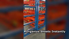 Pull-out Sheet Storage Rack