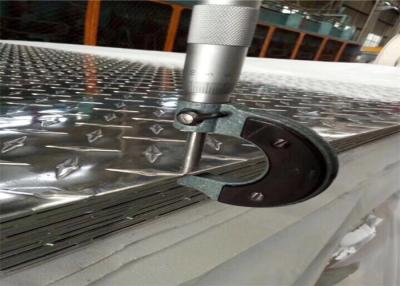 Cina 6061 strato di alluminio del piatto del diamante di spessore di 4.5mm in vendita