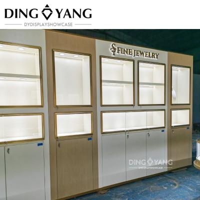 China Gold Jewellery Showroom Meubels, Uage Voor juwelierswinkels, high-end winkelcentra, allerlei showrooms Te koop