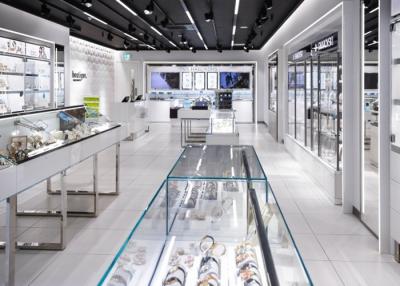 Cina Casse per display di orologeria con luce a LED in vendita