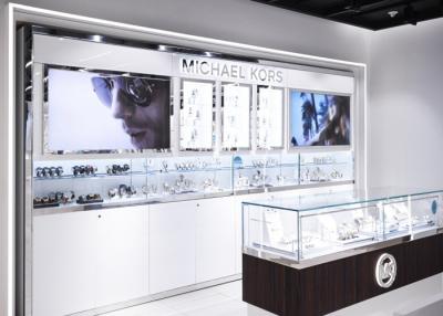 Cina Casse per display di orologeria con luce a LED in vendita