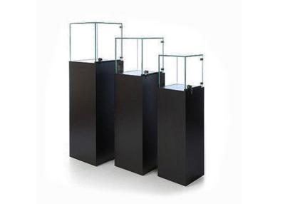 China Houten glazen vloer met LED-lampen 350X350X1150MM for sale