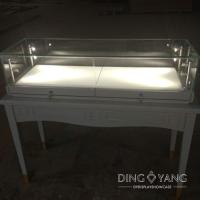 China Simple Beautiful Jewelry Showcase Display With High - End Led Light for sale