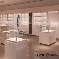 China Showroom Glossy Lockable Jewelry Showcase Display for sale