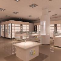 China Showroom Glossy Lockable Jewelry Showcase Display for sale