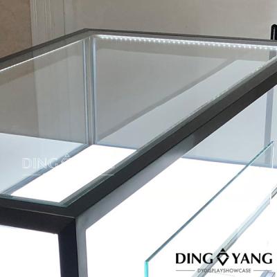 China Pincel preto 304# aço inoxidável joalharia mostrador à venda