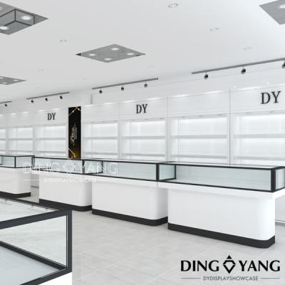 Cina Casse espositive per showroom completamente personalizzate in vendita