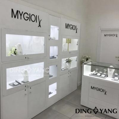 Cina Casse espositive di vetro installate a misura in vendita