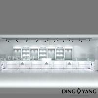 China Customized MDF Showroom Jewellery Display Cabinets for sale
