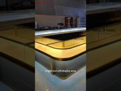 1200X550X950MM Showroom Juwelen Display Showcase