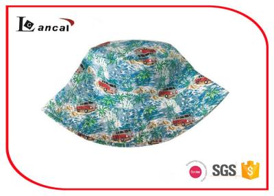Cina Cappello del secchio stampato saia del cotone in vendita