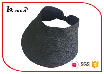 Cina Cappello nero di Sun della paglia di Packable in vendita