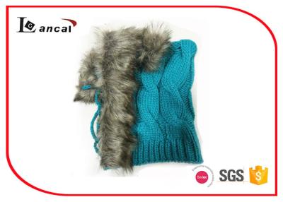 Cina L'inverno blu tricotta i cappelli in vendita