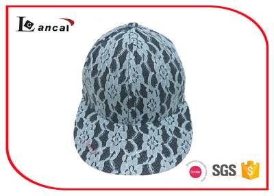 Cina Cappelli dei berretti da baseball di doppio strato, cappuccio piano di sport avvolto con pizzo per le donne in vendita