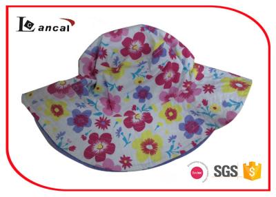 Cina Cappello largamente Brimmed reversibile del secchio stampato Sun per le ragazze leggere in vendita