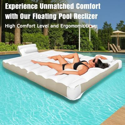 China Experience Unmatched Comfort with Our Floating Pool Recliner High Comfort Level and Ergonomic Design for sale