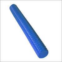 China Fun Durable Blue  Foam Pool Noodles Cylindrical Solid Type Soft Dipped for sale