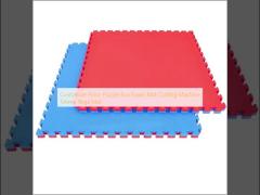 Pas de Yogamat aan van Eva Foam Mat Cutting Machine Tatami van het Vloerraadsel