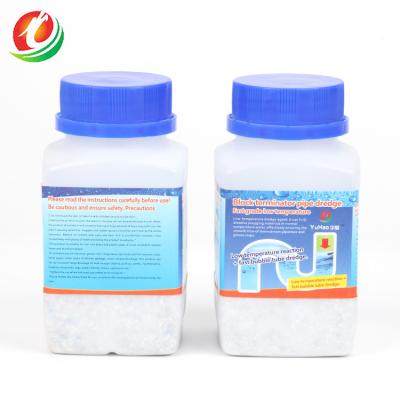 Cina Lavabo bianco e blu che pulisce la polvere 268g/Bottle della soda caustica in vendita