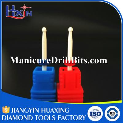 China Small Ball Type Medium Manicure Drill Bits Customized Color No Clogging for sale