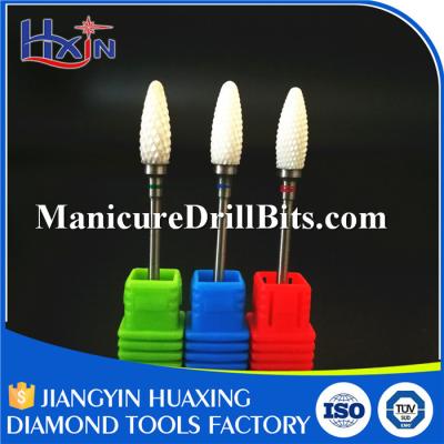 China Dia 6.5MM Fingernail Drill Bits , Nail Drill Safety Bit Good Heat Dissipation for sale