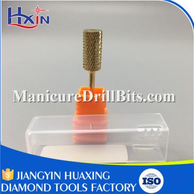 China Head Length 13mm Carbide Nail Drill Bits Gold / Sliver Head Diameter 5mm for sale