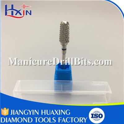 China Large Cone Type Safety Carbide Bit Under Nail Cleaner Tool Golden / Siliver Coating for sale