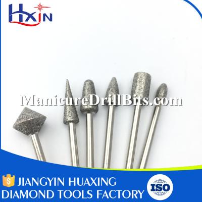 China 6pcs / Pack Pedicure Drill Bits Set For Removing Gel Polish Anticorrosive for sale
