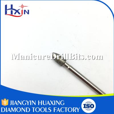 China Electroplated Diamond Pedicure Drill Bits For Professional Manicure Tools for sale