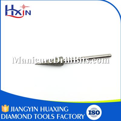 China Cone Shaped Electric Nail Drill Bits For Nail Care Rotatry Tools Cuticle Clean for sale