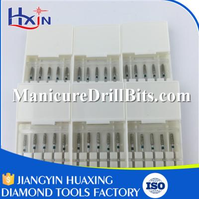 China Diameter 1.6mm Dental Diamond Burs , Flat End Tapered Medium Dental Lab Burs for sale